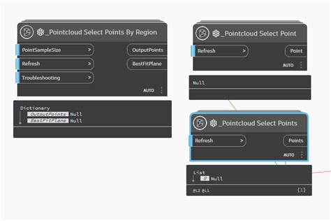 Pointcloud Select Points Null Packages Dynamo