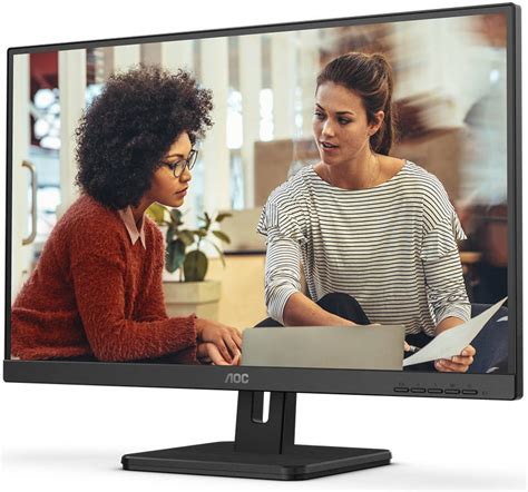 Aoc 24e3um Frameless Monitor 24 Fhd Va Display 75hz Refresh Rate 16 9 Aspect Ratio 4ms