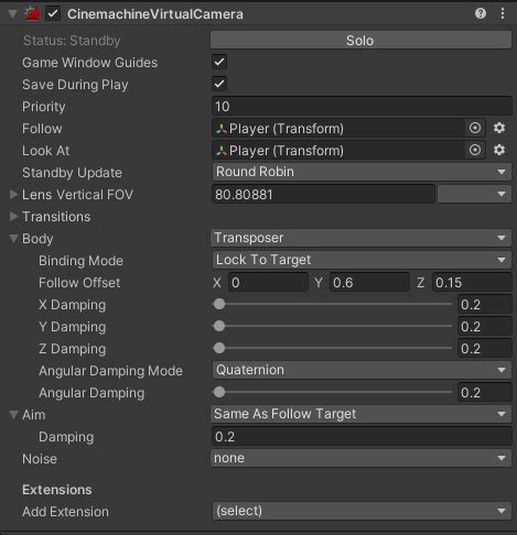 FPS Controller Through Cinemachine HOW To Avoid SHAKING JITTER Unity Engine Unity Discussions