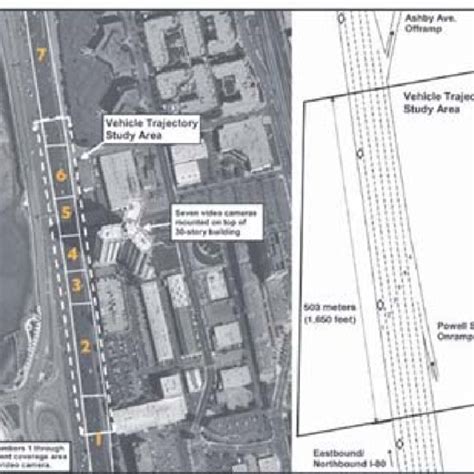 Aerial Photograph Of The I 80 Freeway Segments In Ngsim Program