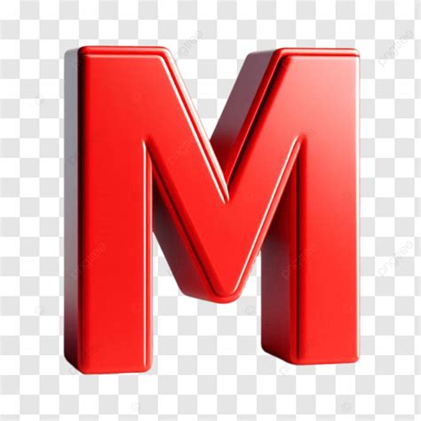 편지 M 레드 디자인 3d 빨간 알파벳 문자 M 연한 빨간색 문자 M 3d 렌더링 Png 일러스트 및 이미지 에 대한 무료 다운로드 Pngtree