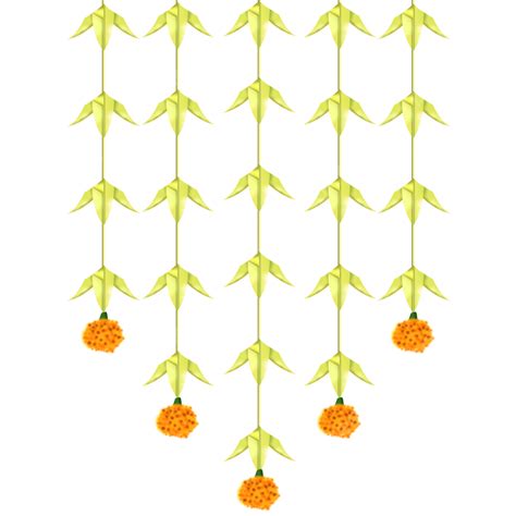 Coconut Leaf Toran Set Leaves Decoration Decor Decoration Png