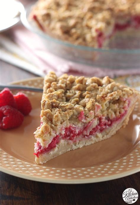 Raspberry Custard Pie A Kitchen Addiction
