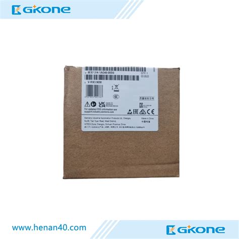 Siemens PLC 6es7214 1AG40 0xb0 Simatic Compact CPU 1214c Module PLC Siemens S7 1200 And