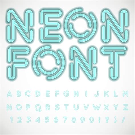 Neon Vector Images Over