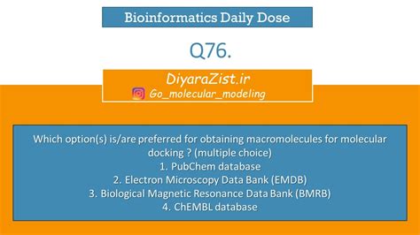 What Do We Know About The Molecular Docking Experiment Part 8