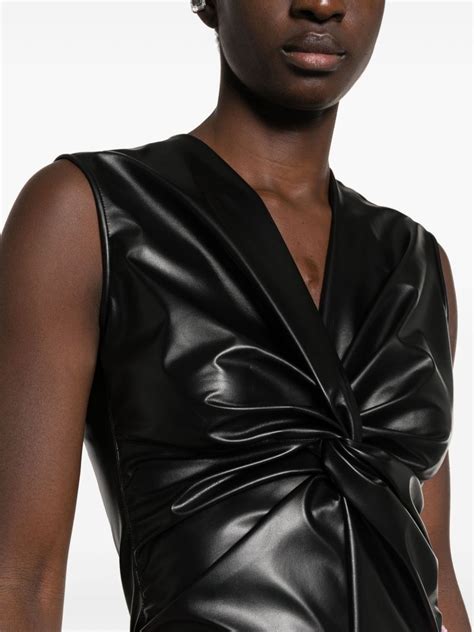 Versace X Dua Lipa Knotted Bodysuit Reversible