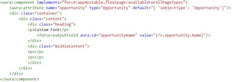 Custom Font In Lightning Component Using Static Resource Mst Solutions