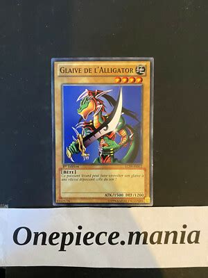 Yu Gi Oh Glaive De Lalligator Lcjw Fr012 1st Ebay