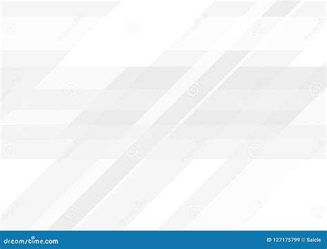 Grey Tech Geometric Minimal Abstract Background Stock Vector Illustration Of Corporate
