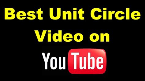 Tricks For Memorizing The Unit Circle YouTube