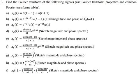Solved Please Answer All Parts And Plot The Graphs As Well Thanks 3