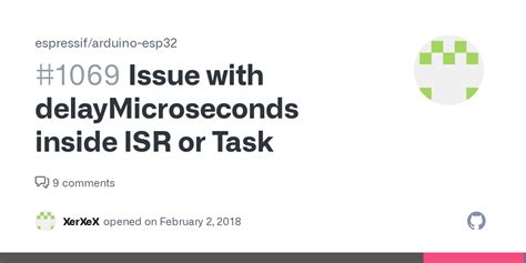 Issue With Delaymicroseconds Inside Isr Or Task · Issue 1069