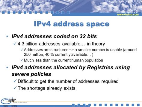 Unlocking The Services Potential Of Ip Networks Through Ipv6 Ppt Download