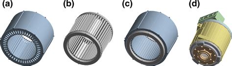 finite element model of motor structure a model 1 stator core