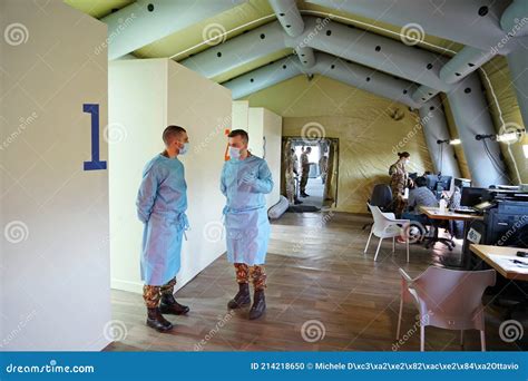 Hotspot For Mass Immunisation Manned By Army Medical Staff Editorial Image Image Of Hospital