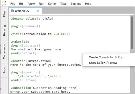 Jupyter Latex Telegraph