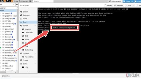 build a nas on your proxmox server without relying on vms or containers