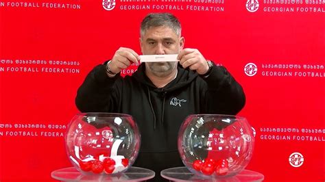 სფფ ში ფუტსალის თასის წილისყრა გაიმართა Youtube