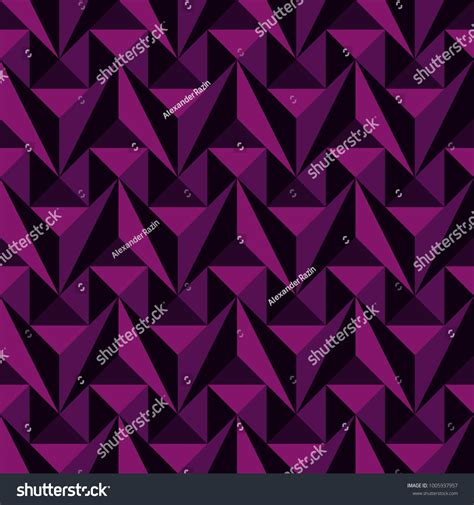 Seamless Picture Duplicate Background Threedimensional Texture Stock Vector Royalty Free