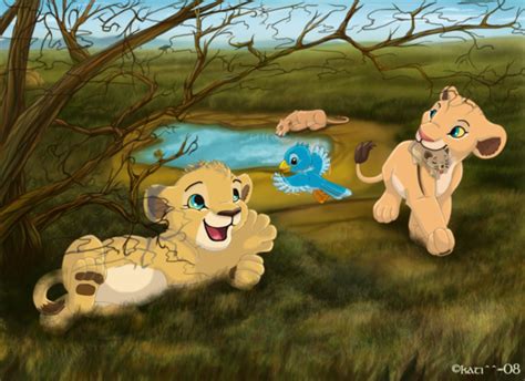 Image Mheetu Nala And Sarafinapng The Lion King Wiki Fandom