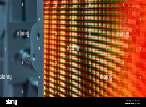 LED Panel Unit Close Up Outdoor Advertising Professional Equipment LED Screen Dotted Bright