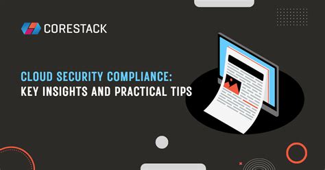 cloud security compliance best practices for a resilient infrastructure