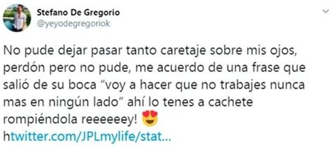 Escándalo En Casi Ángeles Stéfano De Gregorio Arremetió Contra Nicolás