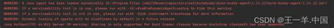Warning A Java Agent Has Been Loaded Dynamically Csdn博客