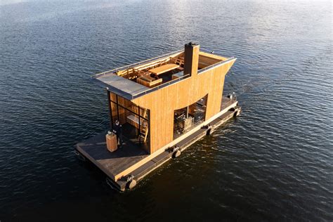 Sandellsandberg Creates Floating Sauna For Stockholm Archipelago