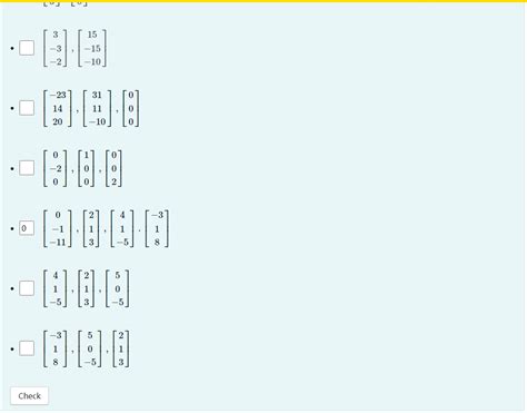 Solved Recall An M X N Matrix Has M Rows And N Columns Chegg Com