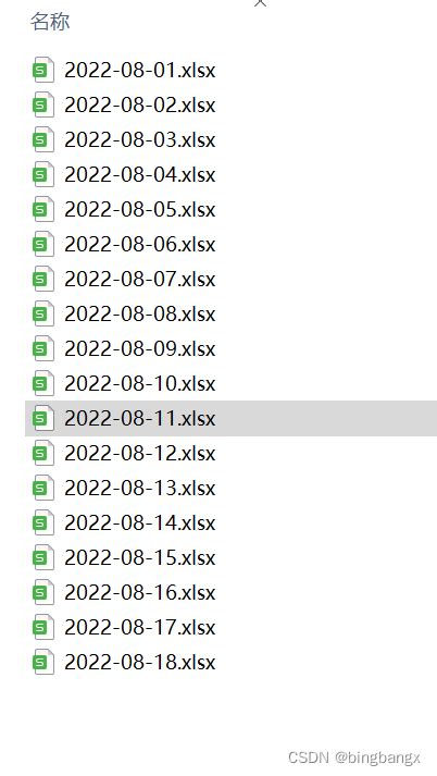 【python】将一个excel表格按照类目拆分成多个表格 Csdn博客