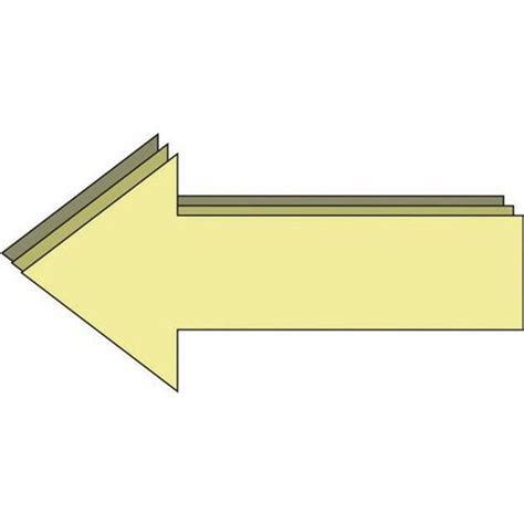 Shop Slingsby Anti Slip Floor Arrow Photoluminescent Floor Marking Floor Signs Zoro Uk