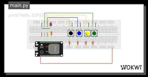 Montaje Wokwi Esp32 Stm32 Arduino Simulator