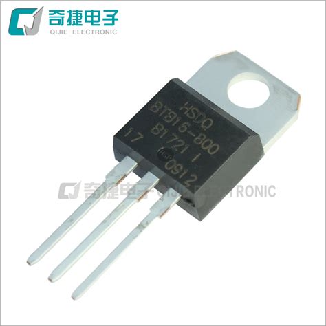 Hsdq New In Line Triac Btb16 800 Package To 220 Thyristor 16a 800v