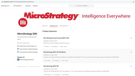 Kb485553 Use The Microstrategy Rest Api And Postman To Get Report Results