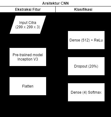 Transfer Learning Architecture Fig 4 Arsitektur Model Scratch Download Scientific Diagram