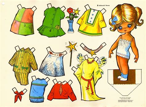 Recortables De Mu Ecas Para Vestir Dibujos Para Cortar Y Colorear