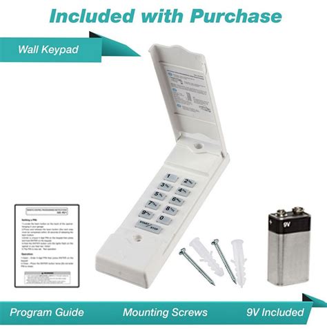Garage Door Opener Keypad For Linear Mdtk Carandtruckremotes