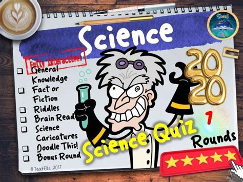 Science Quiz Teaching Resources