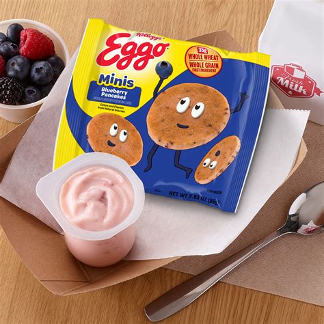 Kelloggs® Eggo® Bites® Mini Pancakes Blueberry
