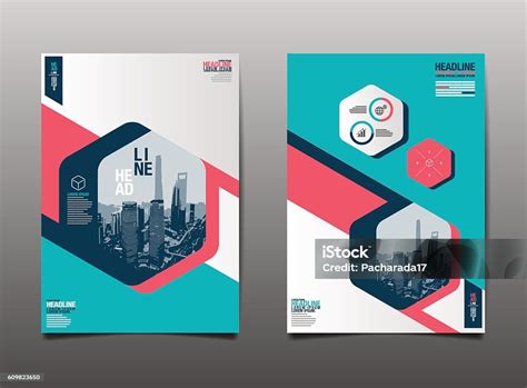 템플릿 디자인 레이아웃 브로셔 전단지 기하학적 벡터 추상적 현대 배경 설계도에 대한 스톡 벡터 아트 및 기타 이미지 설계도 패턴 디자인 Istock