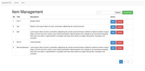 Laravel 52 And Angularjs Crud With Search And Pagination Example
