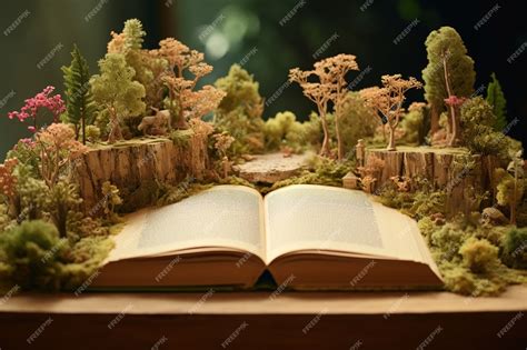 열린 책 개념의 동화 스토리텔링 무료 사진