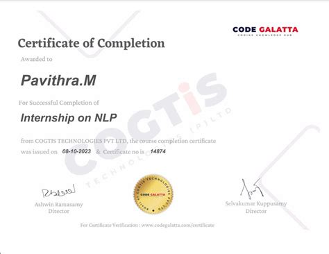 Pavithra M On Linkedin Nlp Naturallanguageprocessing Ai Machinelearning Codegalatta