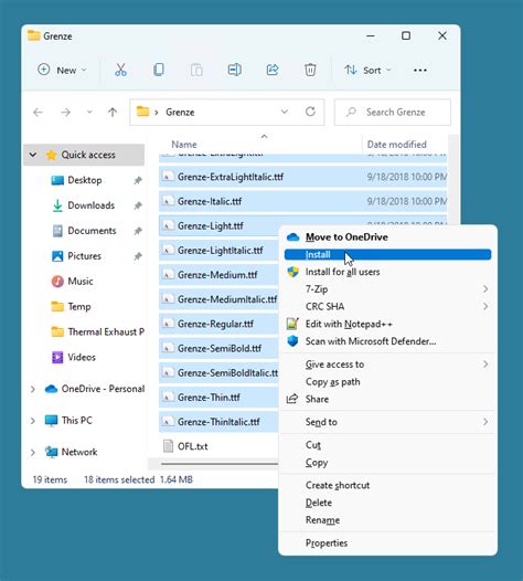 How To Download And Install Fonts In Windows Windows 11 Examples Pdq