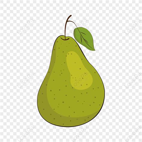 만화 벡터 과일 청록색 배 클립 아트 Png 일러스트 무료 다운로드 Lovepik