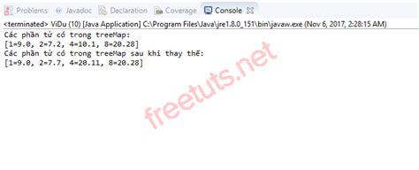 Treemap Trong Java Freetuts