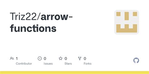 Github Triz22arrow Functions
