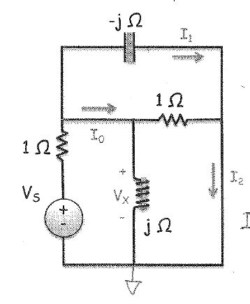 Solved The Below Circuit Is Excited With An AC Steady State Chegg Com